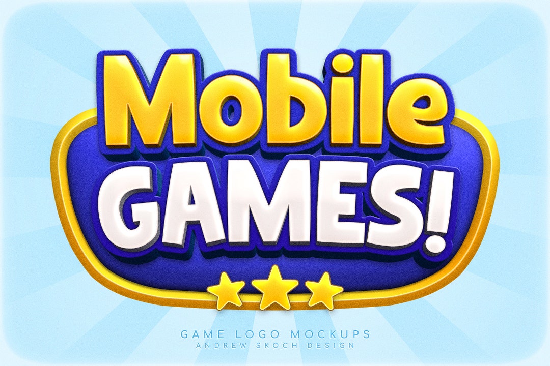 Game Logo Text Effect - Etsy