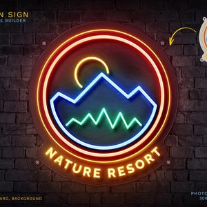Neon Sign Ultimate Builder - Custom Neon Sign - Neon Sign Photoshop ...