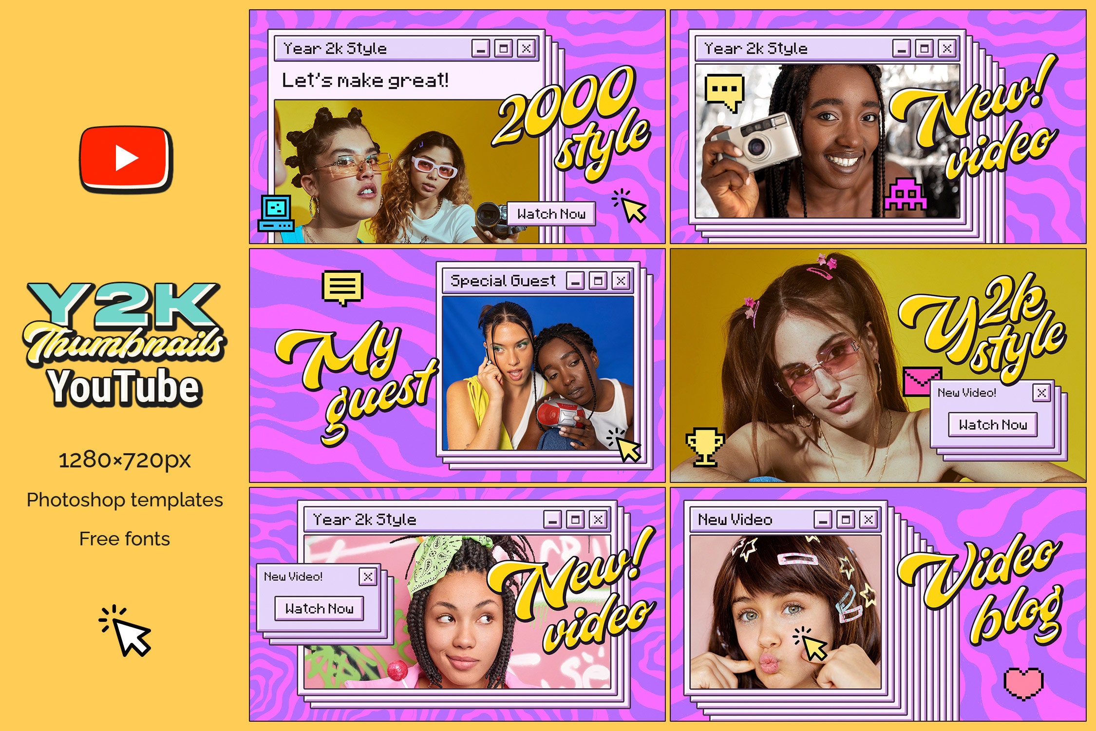 Y2k Youtube Thumbnails - Etsy