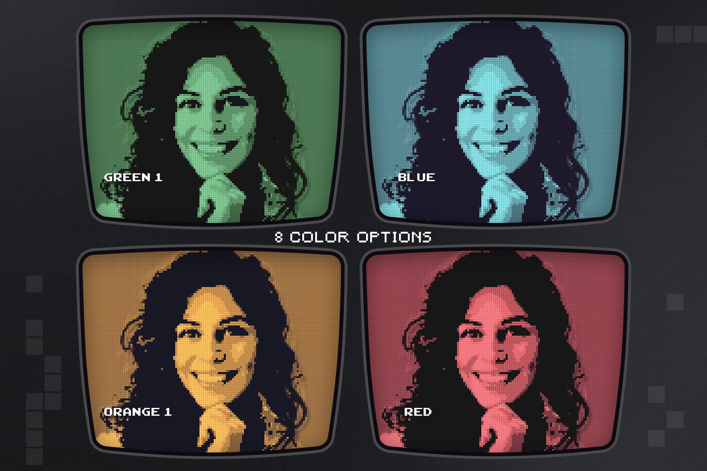 Retro Phone Photo Template - Etsy