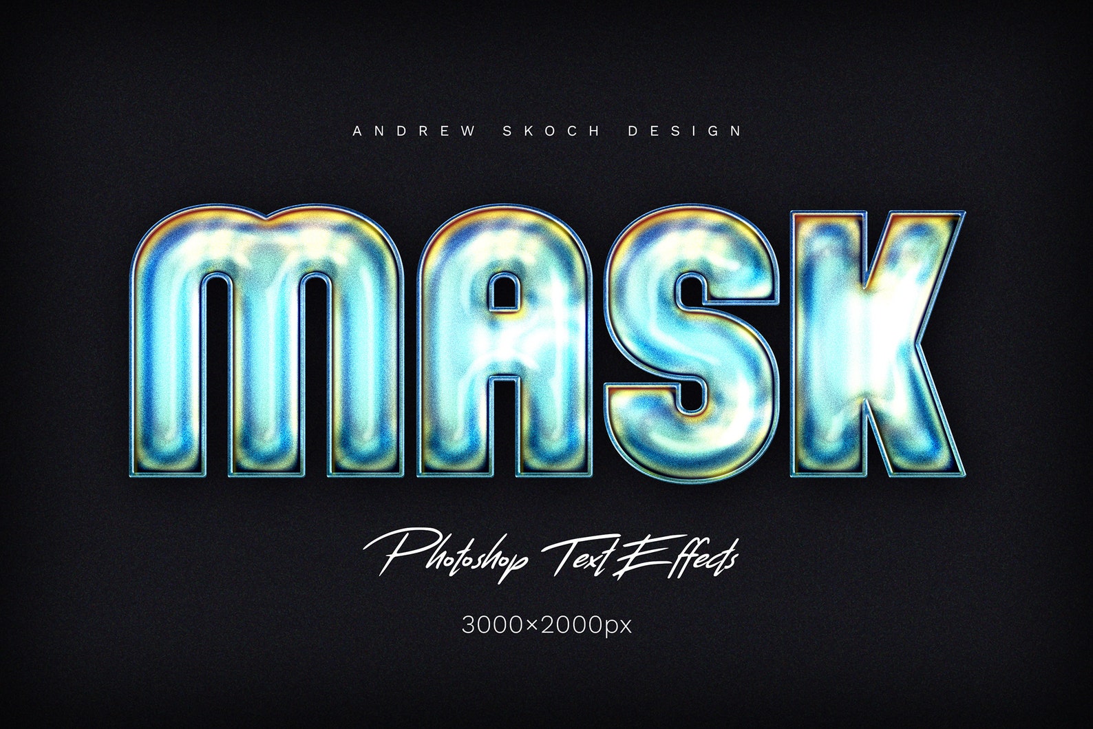 Holographic Text Effects - Etsy