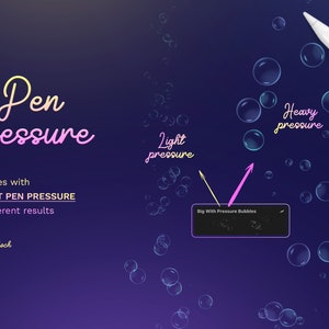 Bubble Lettering Procreate Brushes - Bubbles Procreate Brushes - Soap ...