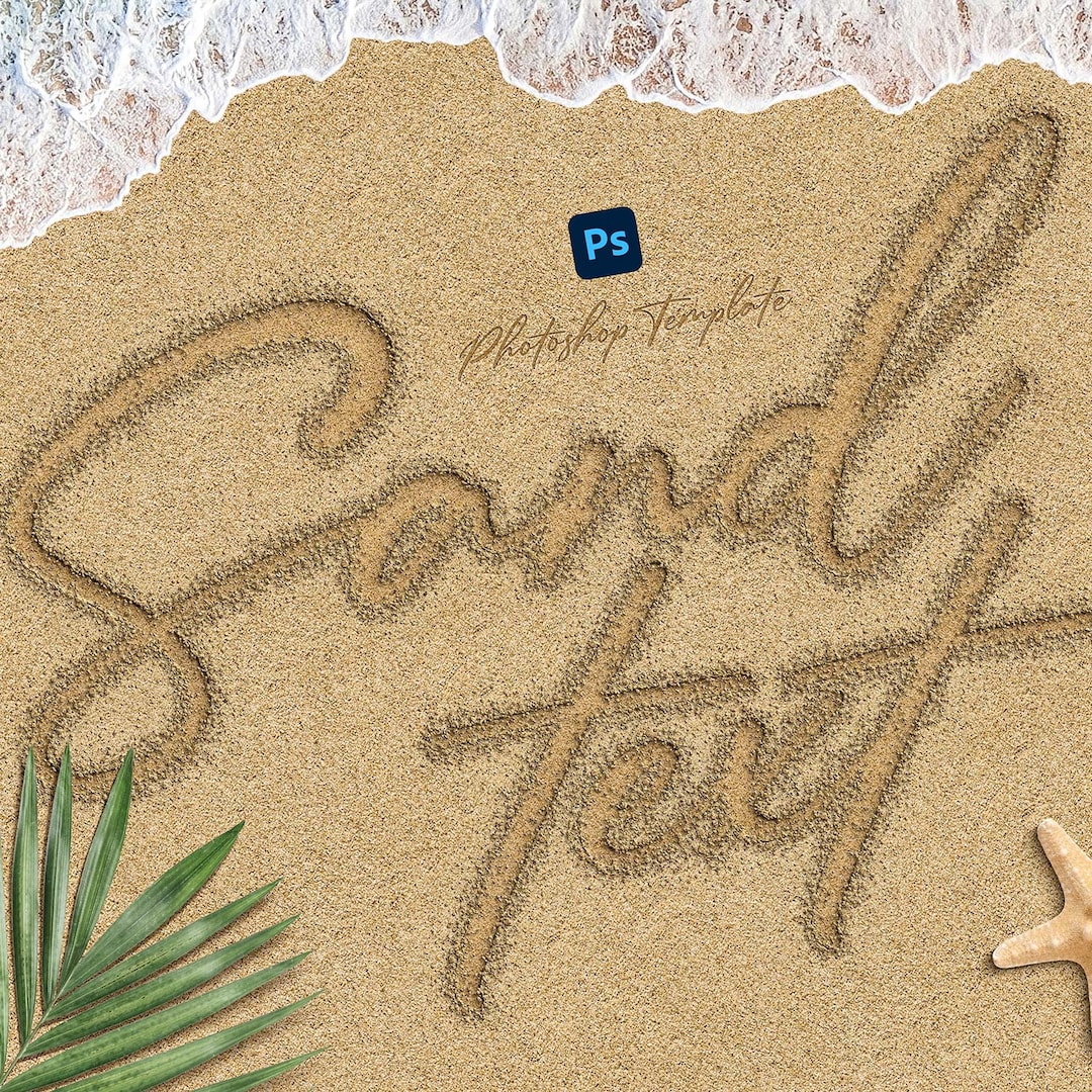 Sand Text Effects - Etsy