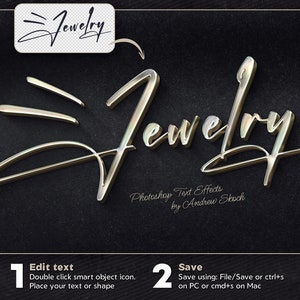 Gold Text Effects - Etsy