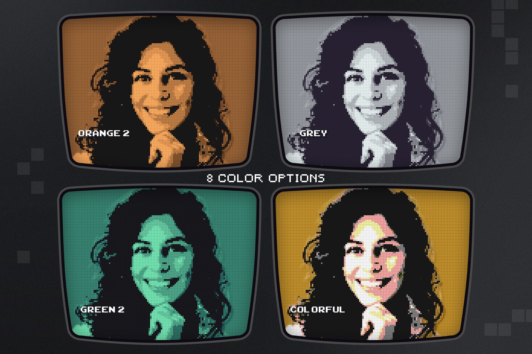 Retro Phone Photo Template - Etsy