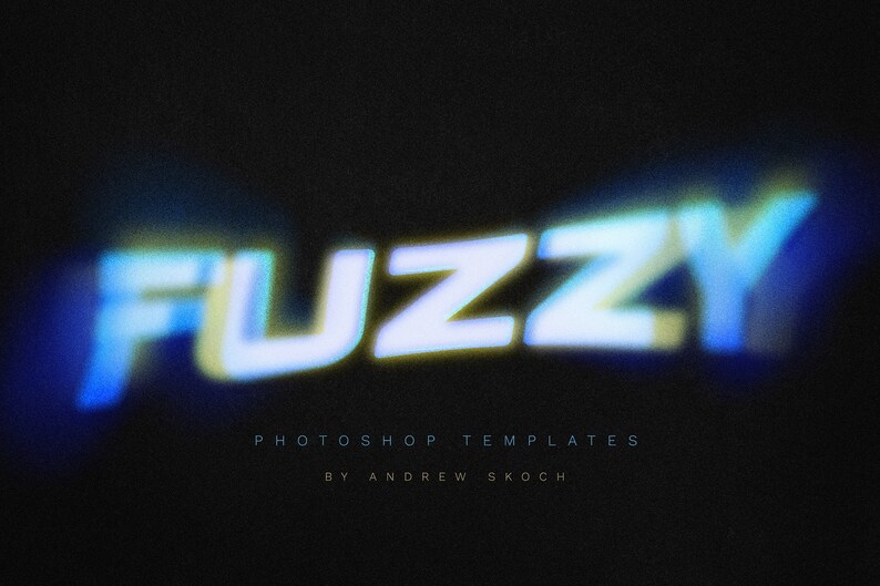 Gradient Blurred Text Effect - Etsy