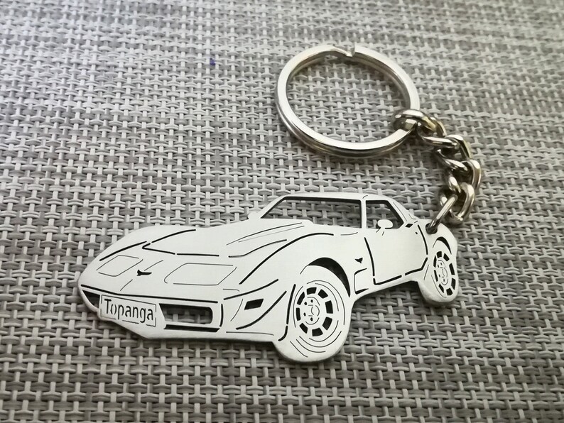 1979 Corvette Christmas Gift Custom Key Chain Personalised - Etsy
