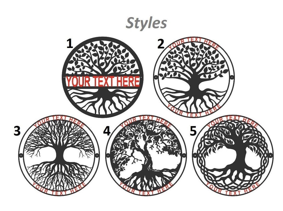 Family Sign Tree of Life Sign tree of life wall art | Etsy