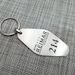 Custom Stainless Steel Hotel Keychain, Personalized Logo Key Tag - Etsy