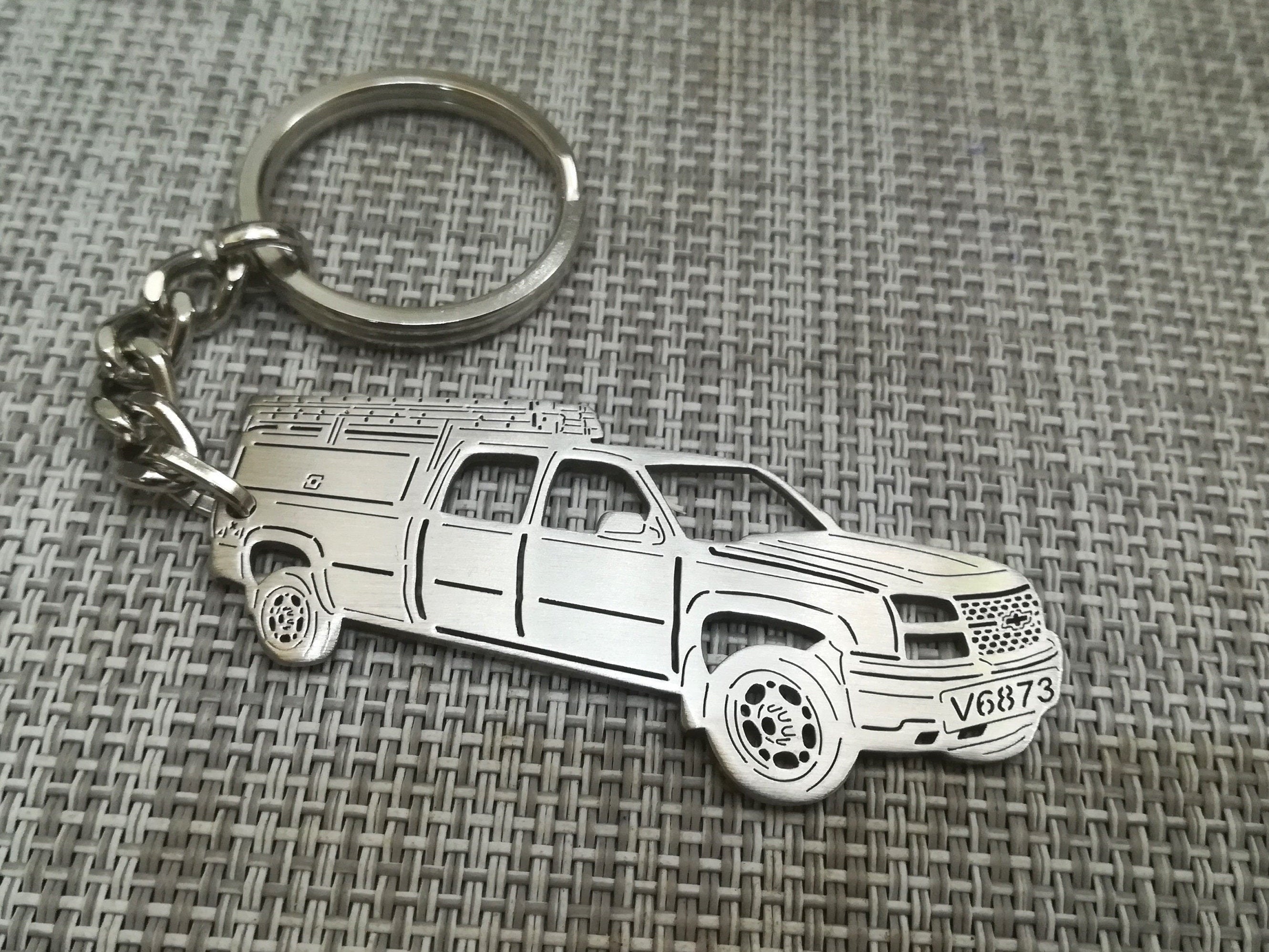 Chevy Silverado Duramax birthday gift Custom key chain | Etsy