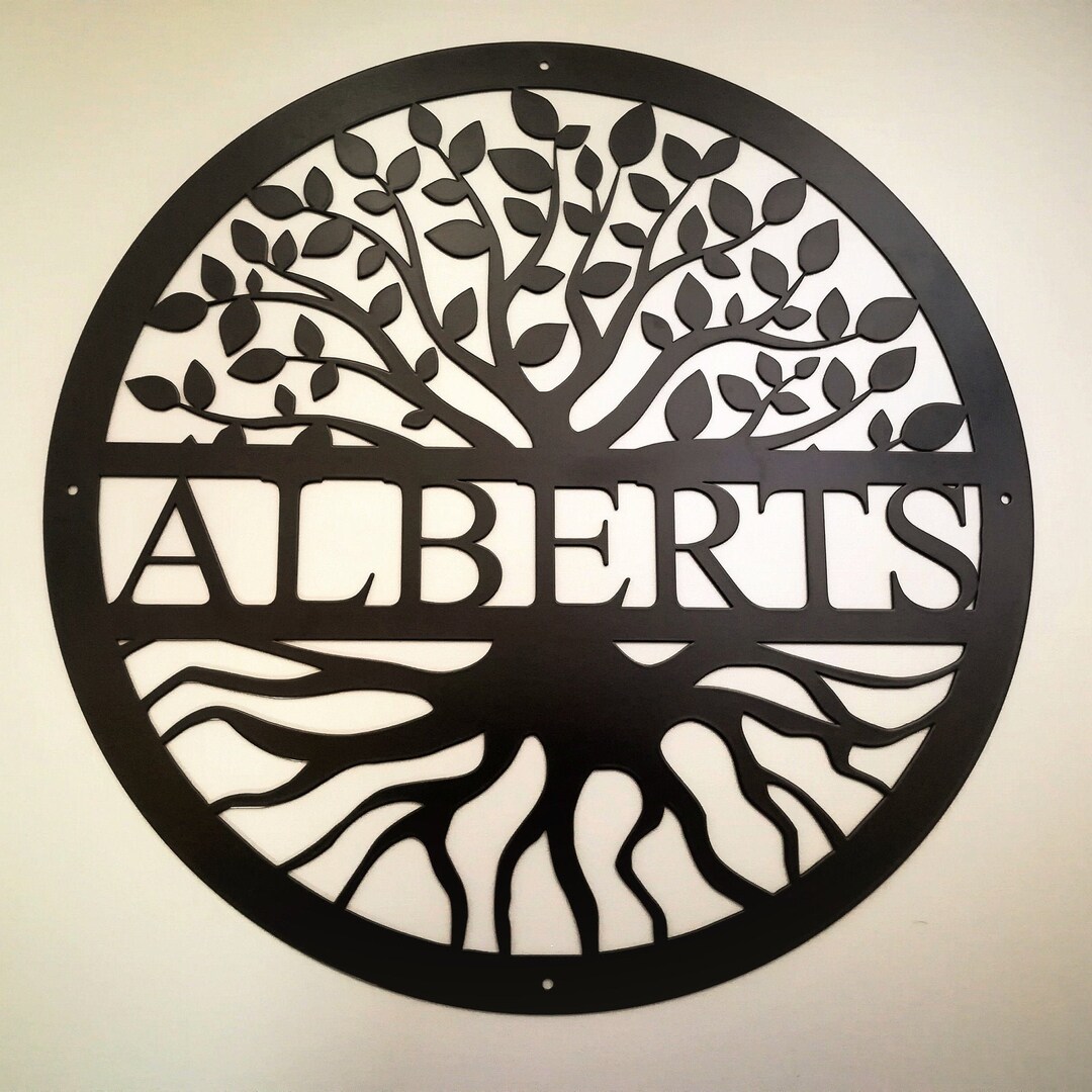 Tree of Life Wall Art Family Sign Tree of Life Sign - Etsy