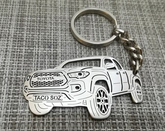 Toyota Hilux Keychain | Etsy