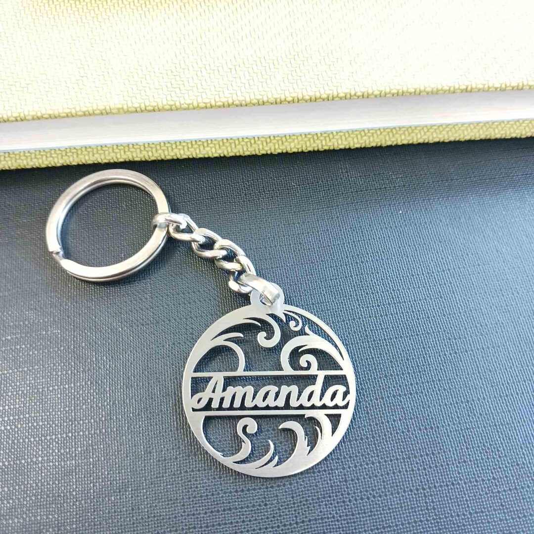 Custom Keychain With Your Name | Personalized Name Keyring | Durable ...