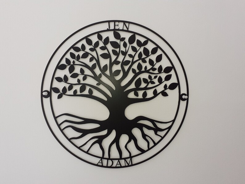 Family Sign Tree of Life Sign Tree of Life Wall Art - Etsy