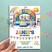 Bouncy Castle Birthday Invitation / Printable Kids Party Invite ...