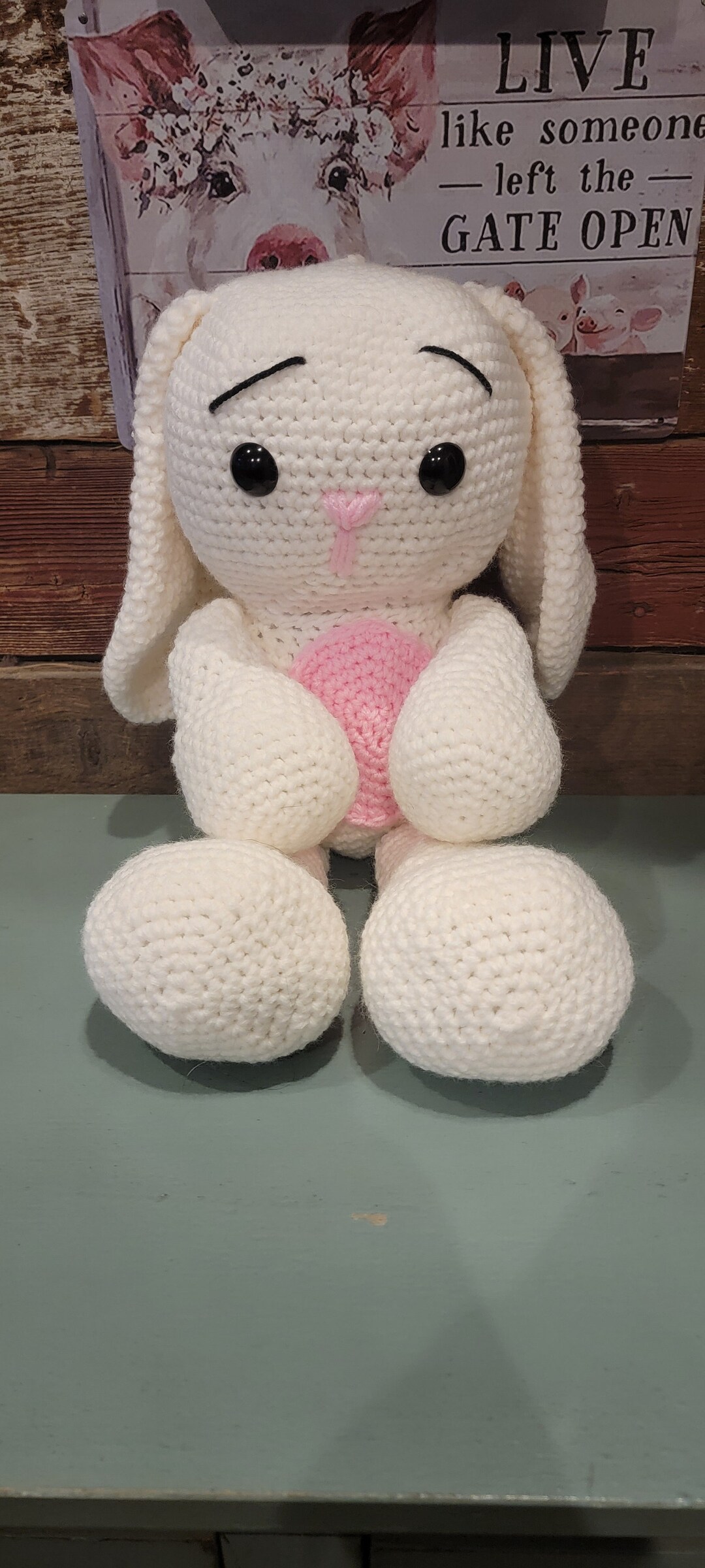 Big Crochet Bunny - Etsy