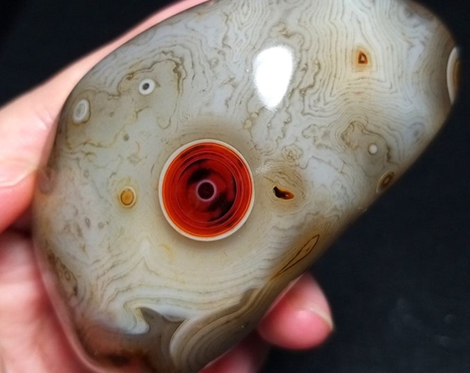 TOP Beautiful Polished Silk Banded Agate From Madagascar, Lace Agate ...