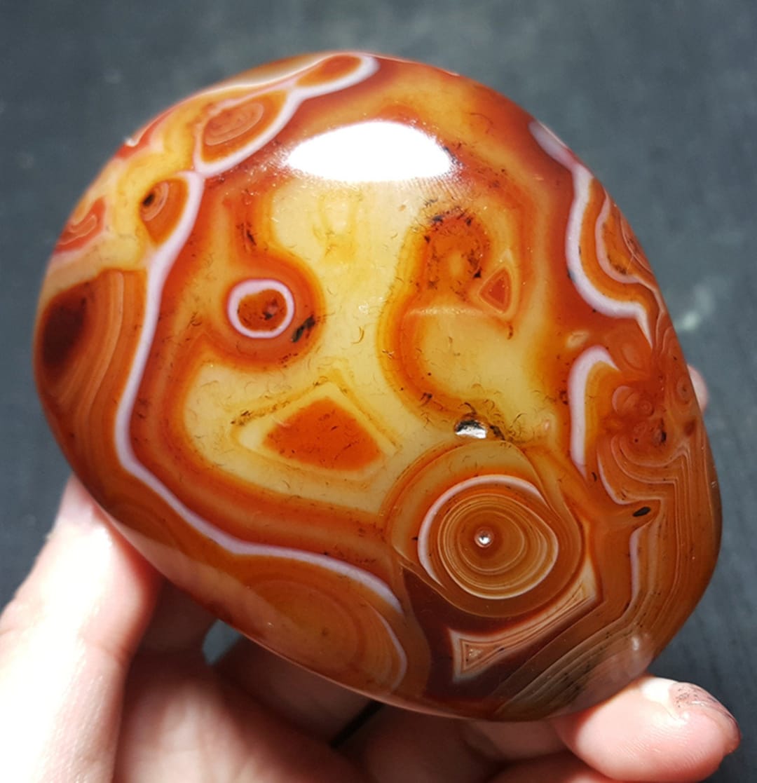TOP Beatiful Polished Silk Banded Agate Lace Agate Crystal From ...