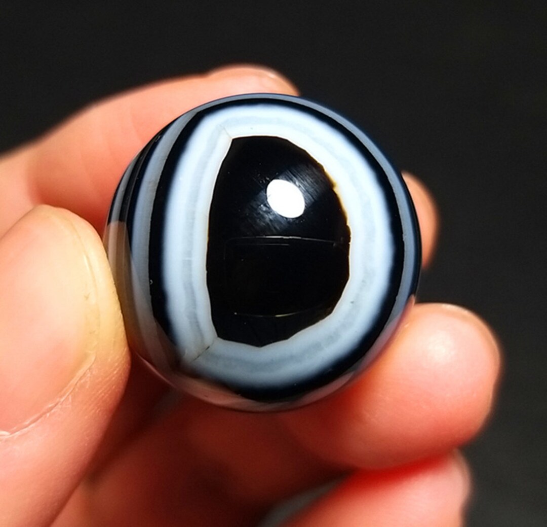 Rare Gobi Eyes Agate Sphere Ball Stone,silk Banded Agate,eye Agate ...