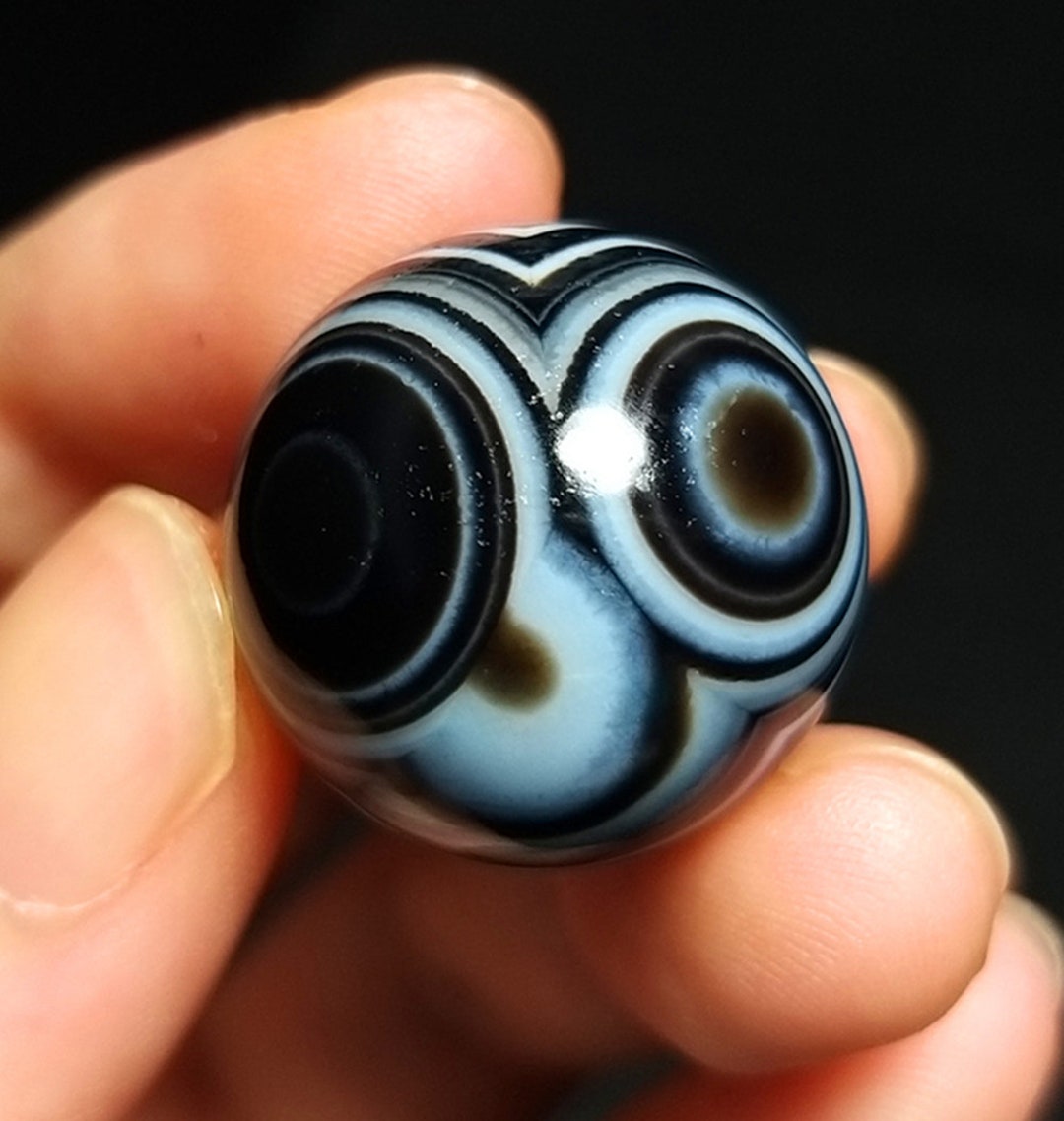 Rare Gobi Eyes Agate Sphere Ball Stone,silk Banded Agate,eye Agate ...