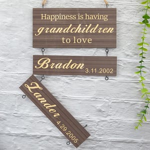 Personalized Wooden Sign,custom Wooden Name Signs,family Name/date Sign ...