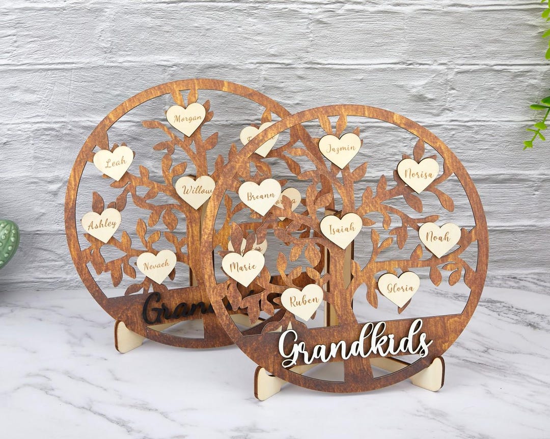 Family Tree, Personalized Family Tree, Gift for Mom, Father's Day Gift ...