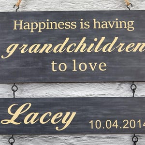 Personalized Wooden Sign, Custom Wooden Family Signs, Family Name Date ...