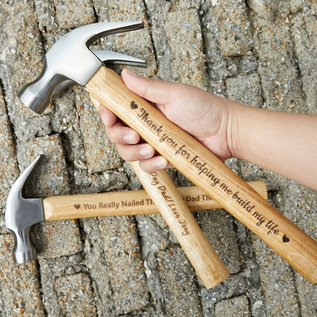 Custom Engraved Hammer for Dad,personalized Hammer Fathers Day Gift ...