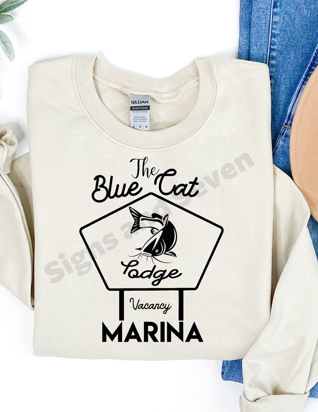 Blue Cat Lodge//ozark//lake of Ozarks//blue Cat Marina - Etsy