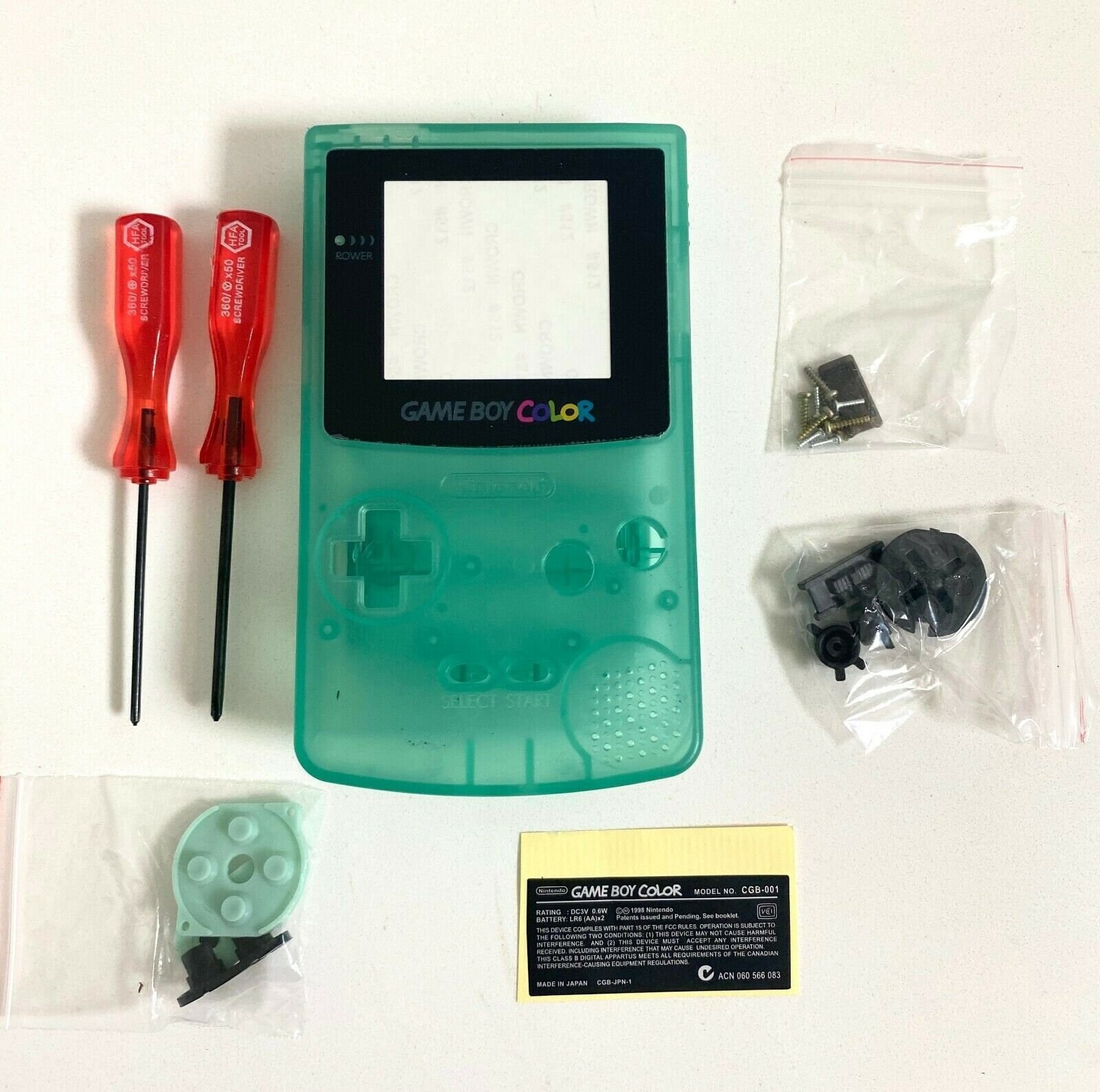 Replacement Housing for Nintendo Game Boy Color GBC Shell - Etsy UK