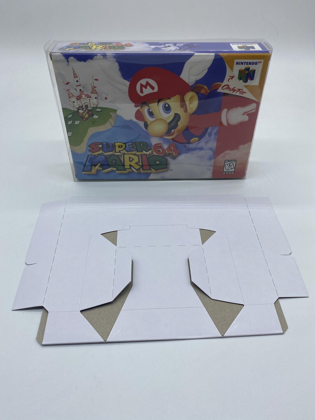 Nintendo 64 N64 Game Box Only Inserts and Protector Custom CIB Super ...