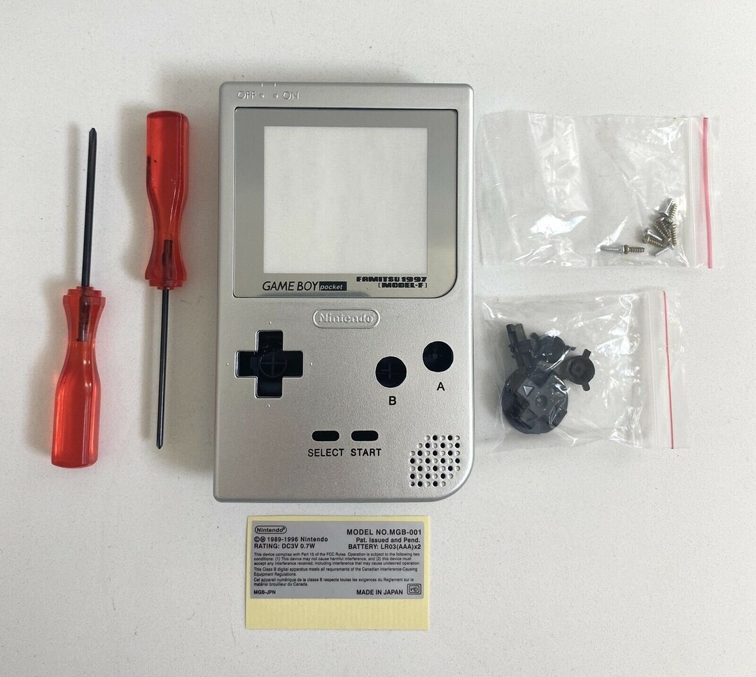 Replacement Housing for Nintendo Game Boy Pocket GBP Shell Screen ...