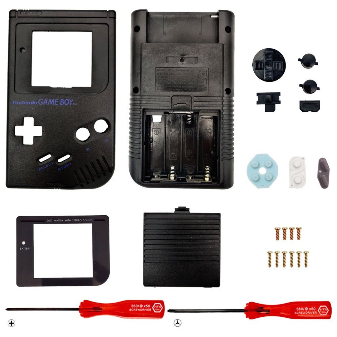 Replacement Housing for Original Nintendo GB Game Boy Shell DMG-01 ...
