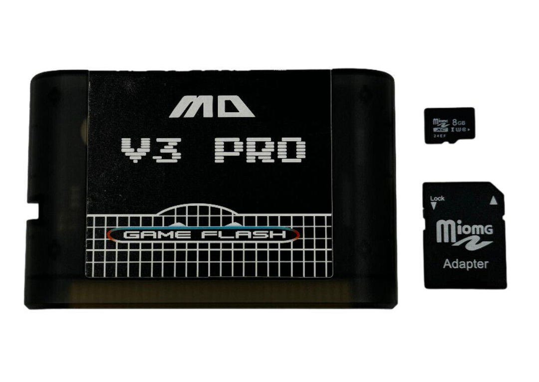 Mega Drive With Everdrive V3 Pro 3000 in 1 for SEGA Genesis / Master ...