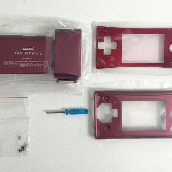 Gameboy Micro Faceplate - Etsy