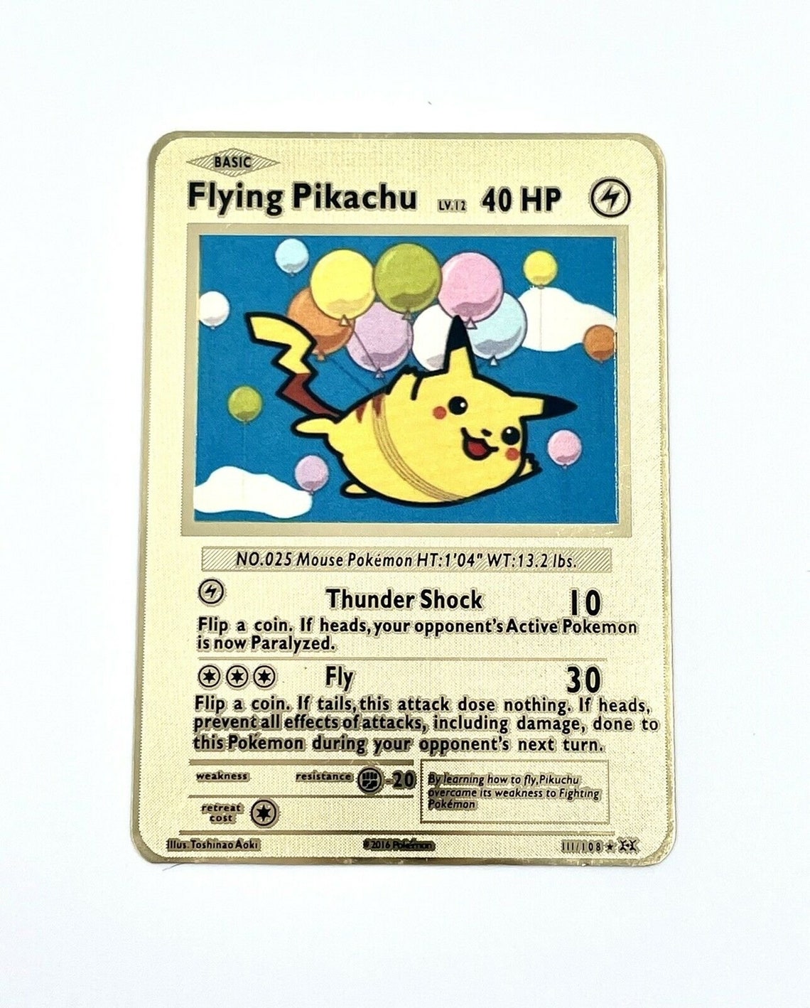 Flying Pikachu Card Worth – Pikachu Volant – CREM