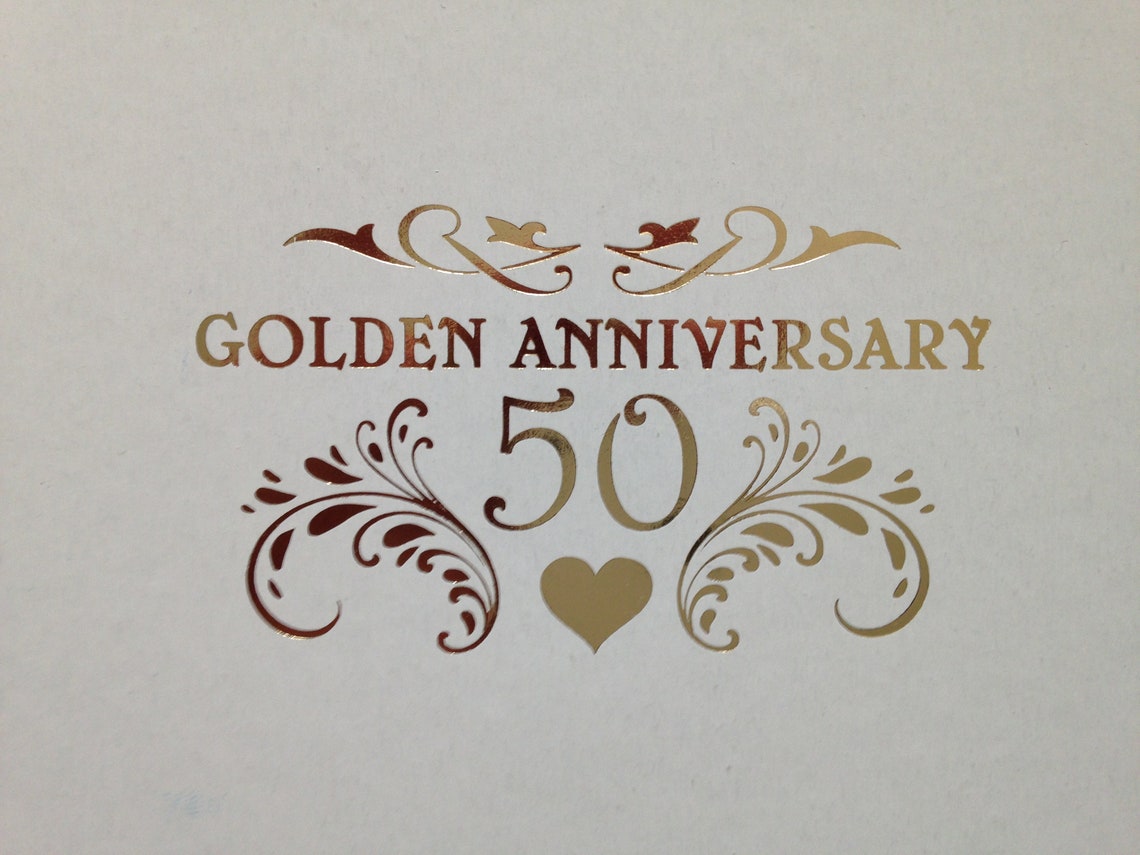 Personalised 50th Golden Wedding Anniversary Cake Boxes X 20 - Etsy UK