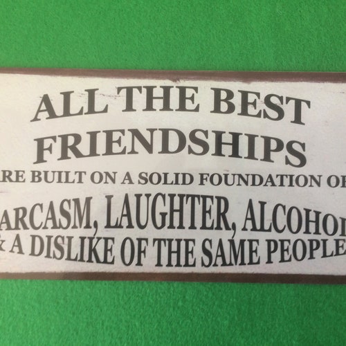 Friendship Sign Best Friends Plaque Gift Shabby Chic Present - Etsy