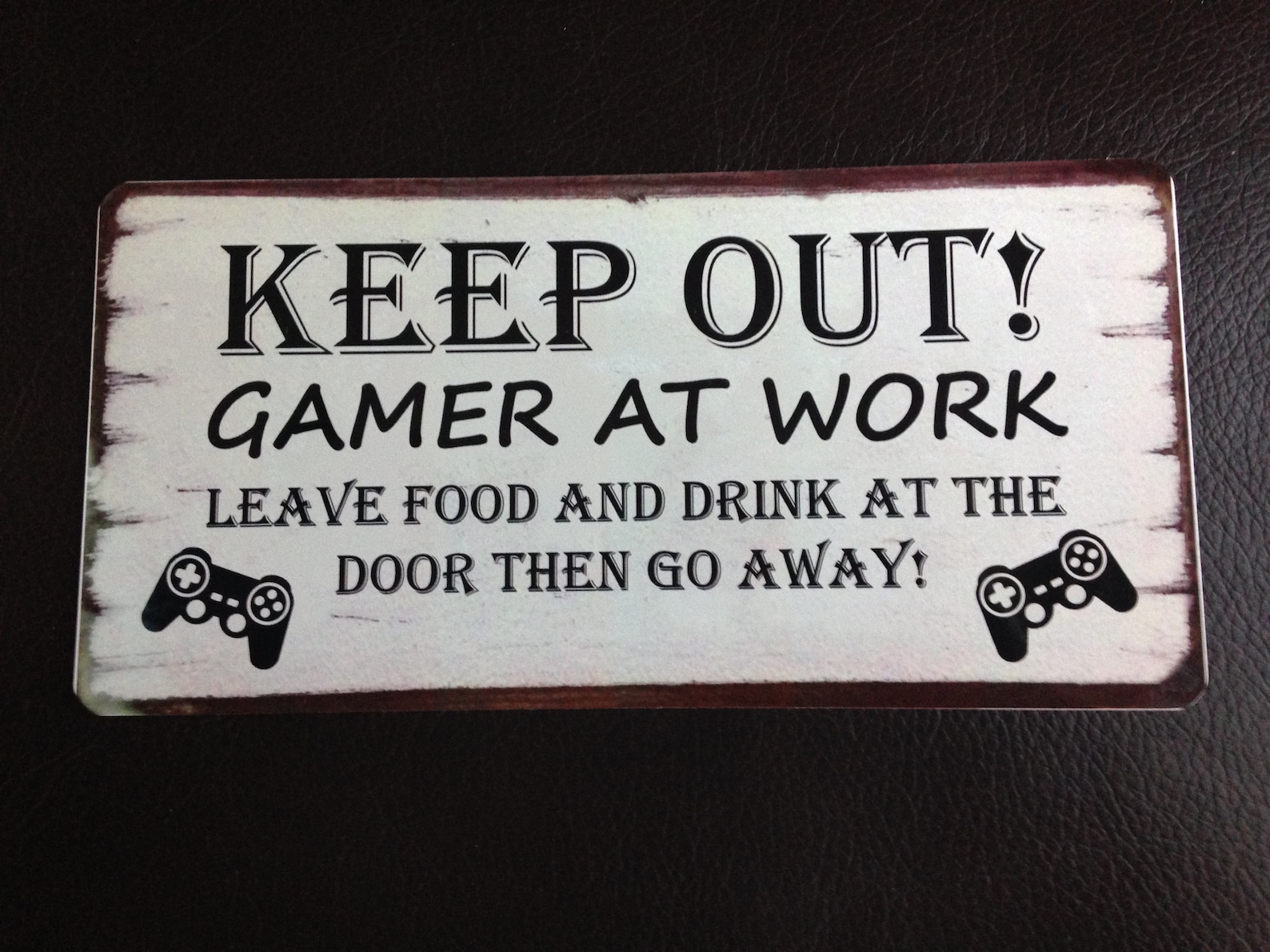 Keep Out Gamer at Work Door Sign Plaque Christmas Gift. - Etsy UK