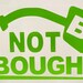 Built Not Bought Vinyl Decal Sticker – Off-road Jeep 4x4, Mechanic Gift ...
