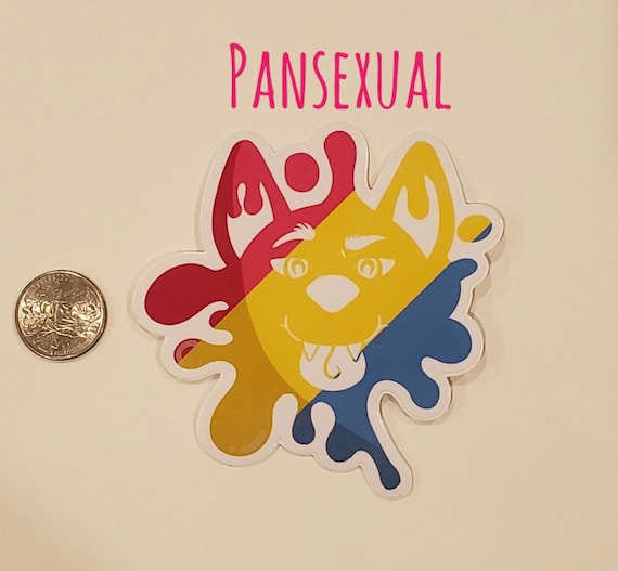 Stickers, Labels & Tags Paper & Party Supplies Stickers Furry Pride ...