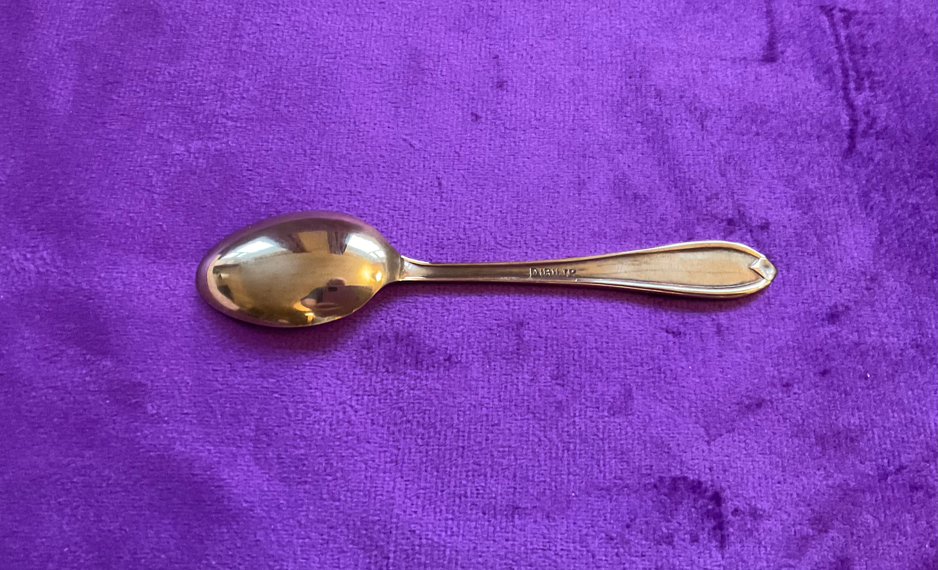 Queen Elizabeth II Coronation 1953 Gilded Commemorative Spoon Profile ...