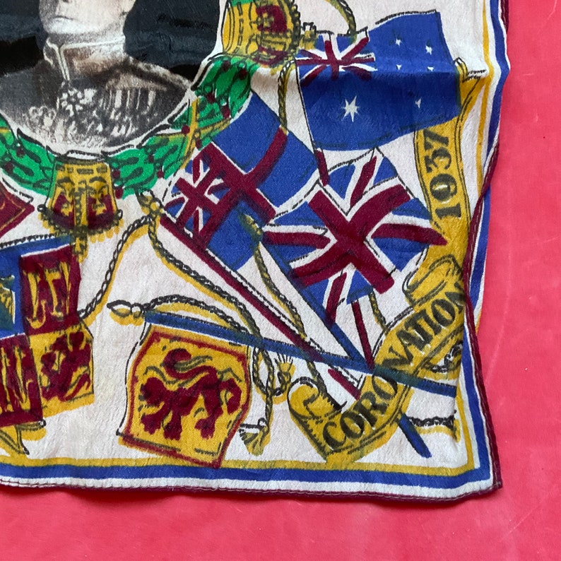 Prince of Wales Edward VIII Expected Coronation 1937 Printed Silk ...