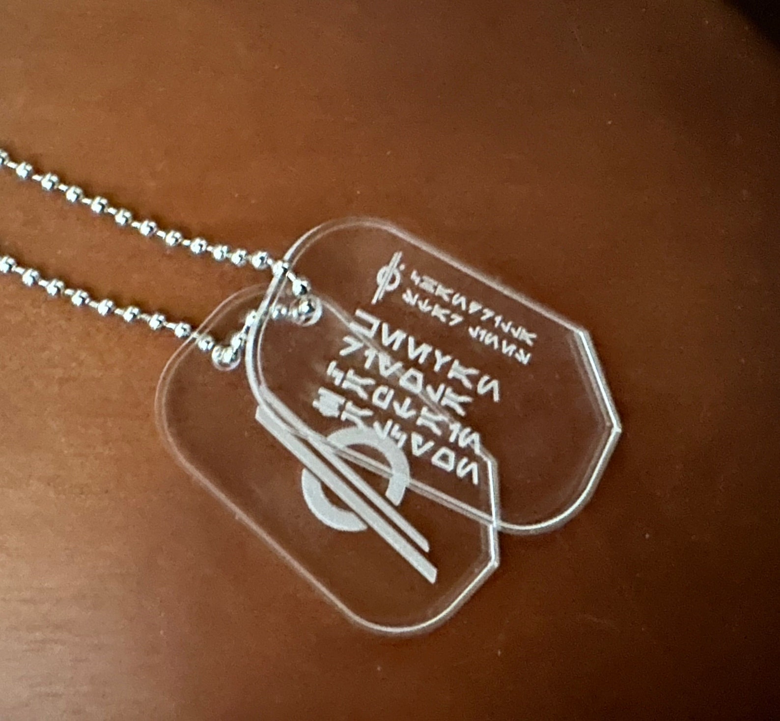 Star Wars-inspired Dog Tags Customized in Aurebesh - Etsy