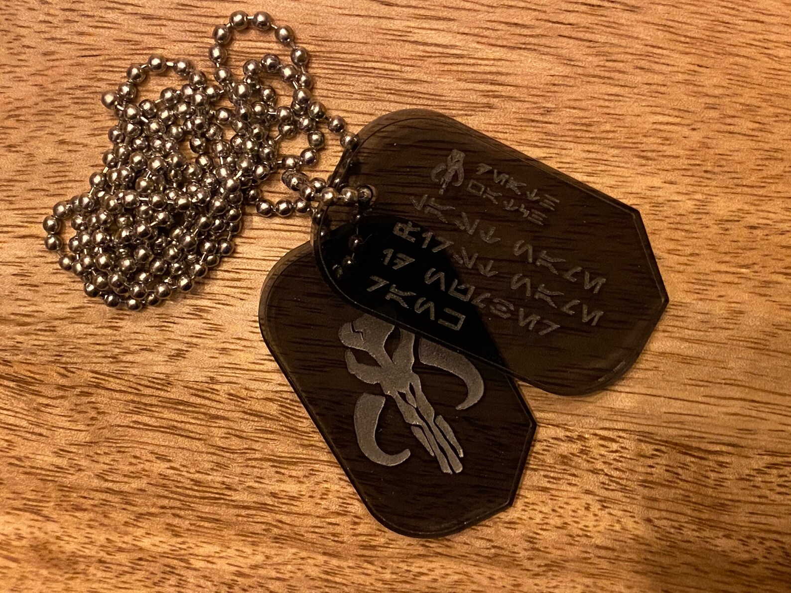 Star Wars-inspired Dog Tags Customized in Aurebesh - Etsy