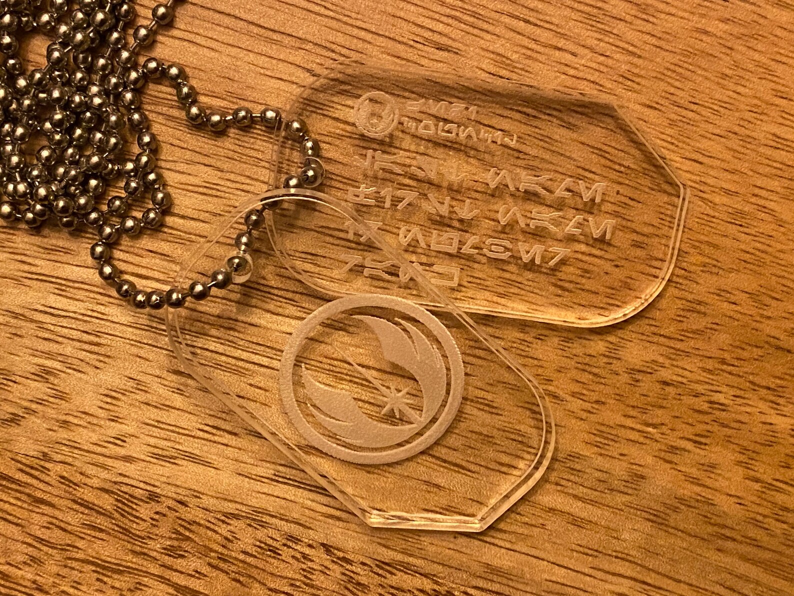 Star Wars-inspired Dog Tags Customized in Aurebesh - Etsy