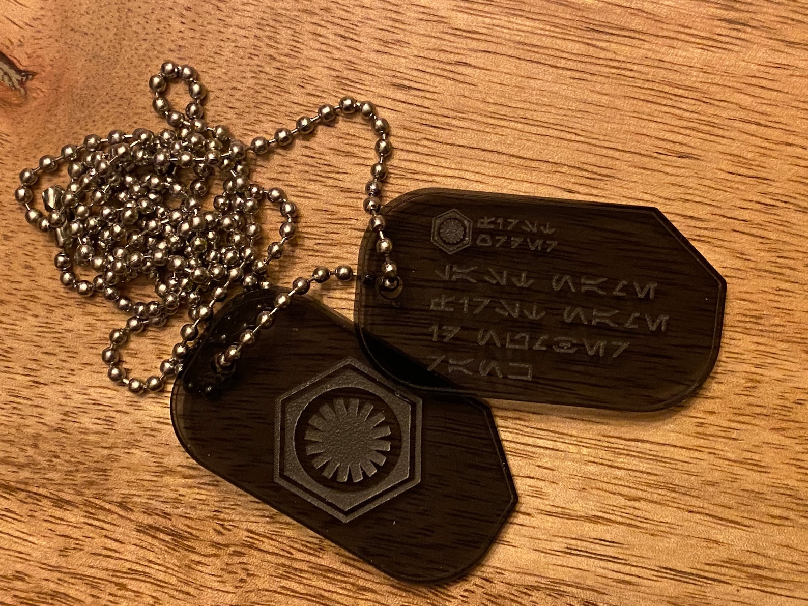 Star Wars-inspired Dog Tags Customized in Aurebesh - Etsy