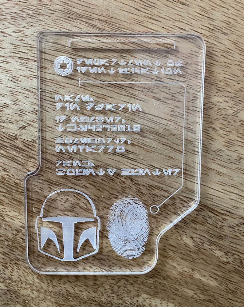 Star Wars Portrait ID Card - Etsy Canada