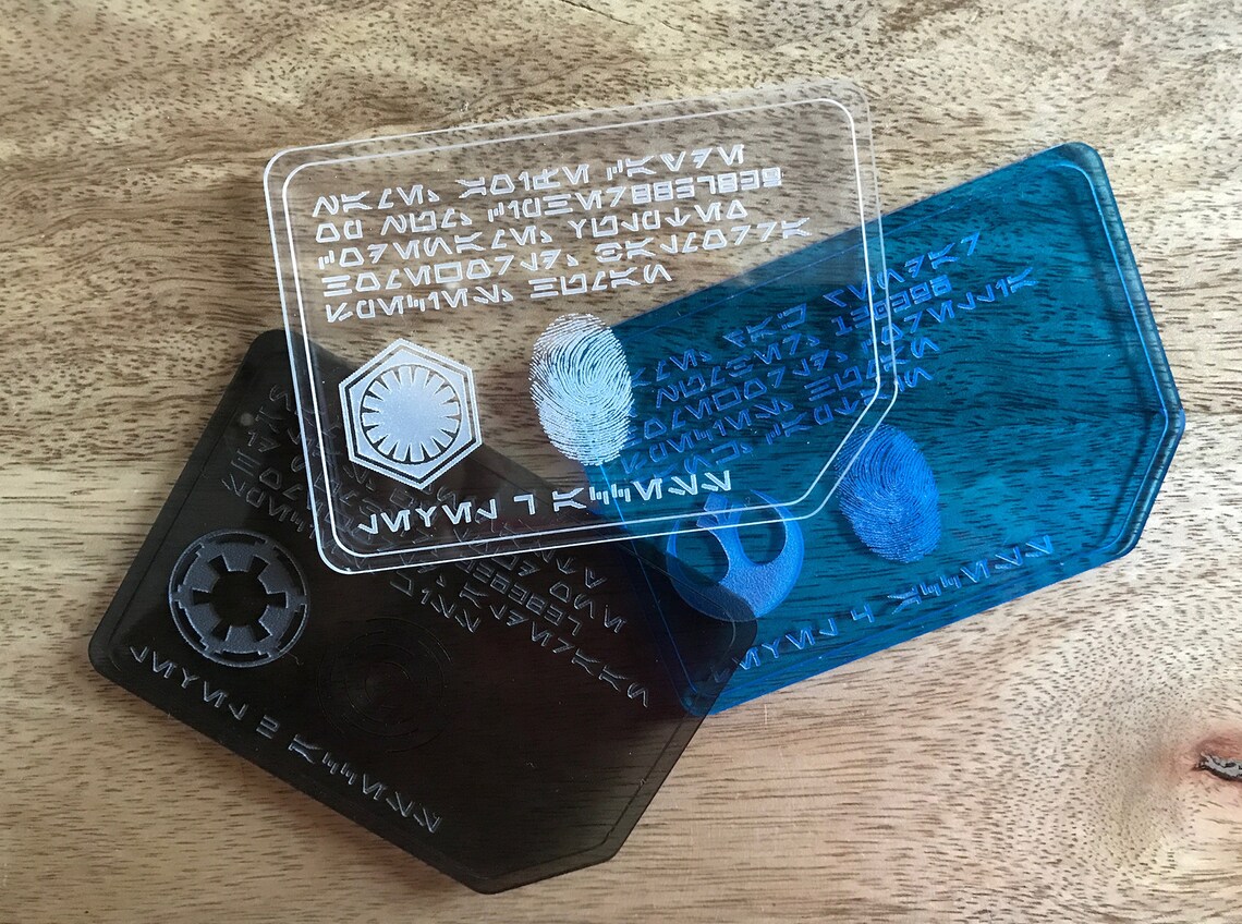 Star Wars Universe ID Card - Etsy