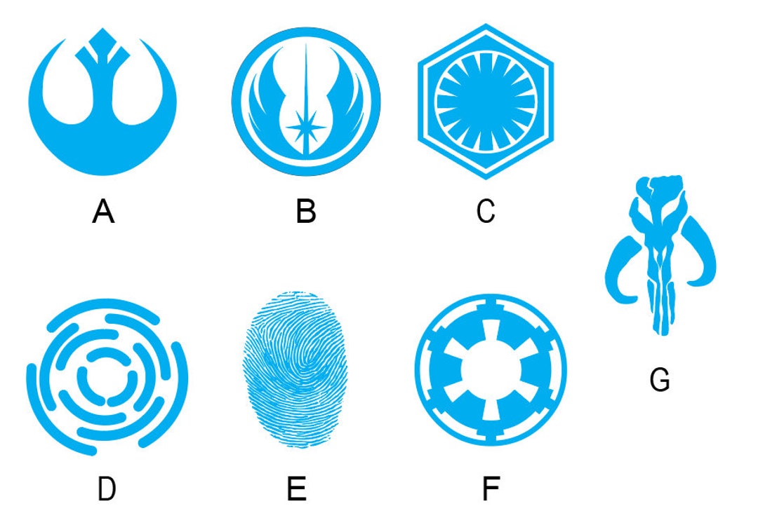 Custom Icon for Star Wars ID Card - Etsy